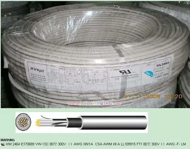 UL2464 PVC Multi Core Power Cable Signal Wire Control Cable Computer ...